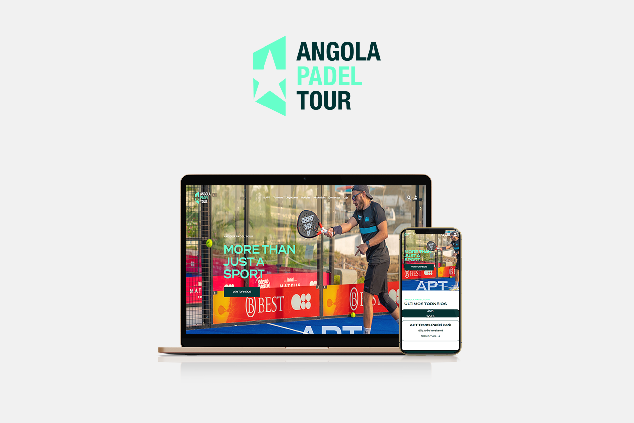 Novo Website APT - A janela para o universo do padel em Angola! - APT